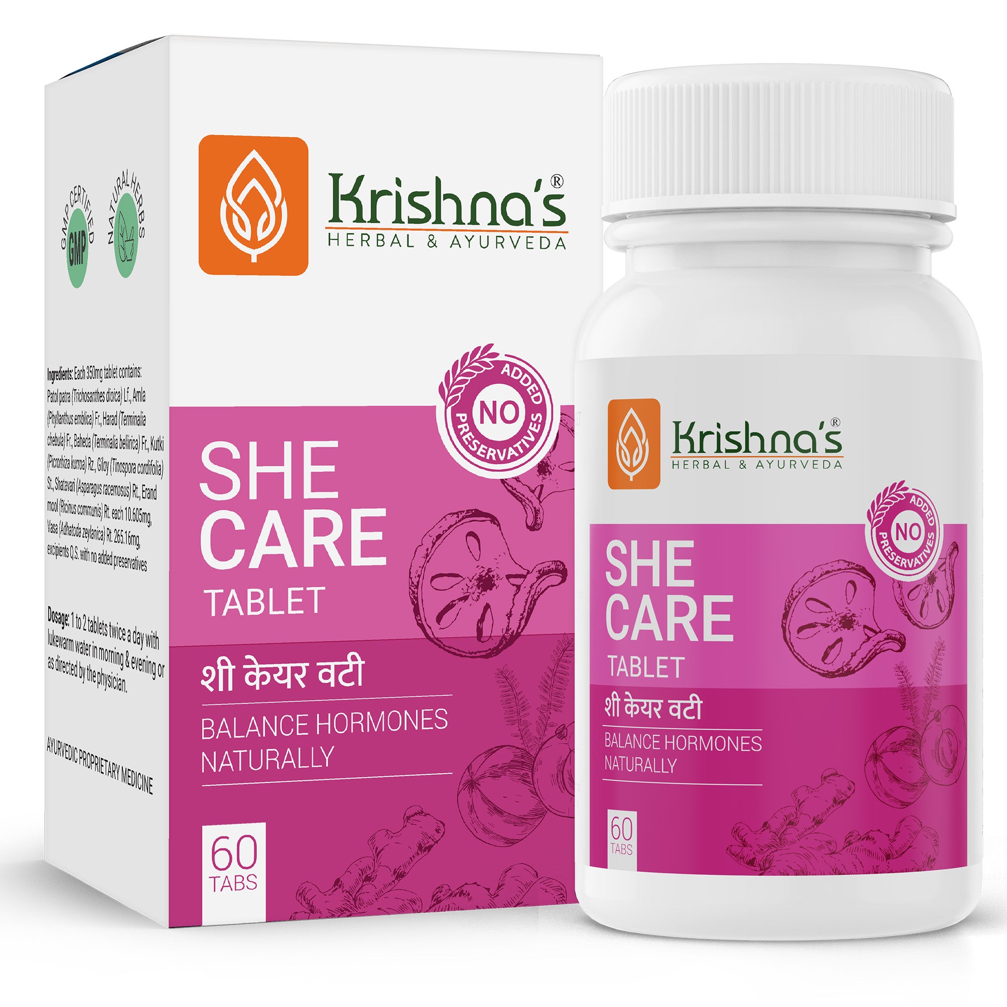 She Care Tablet – Krishna's Herbal & Ayurveda